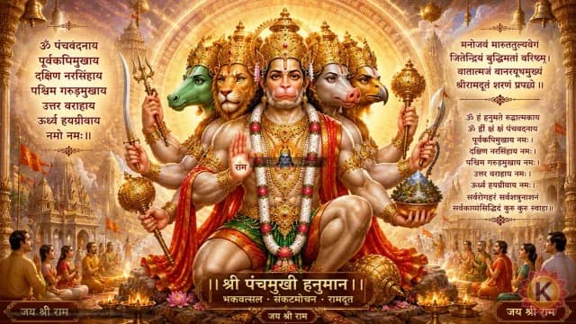 Hanuman Stuti (हनुमान स्तुति) Lyrics, Meaning & Benefits